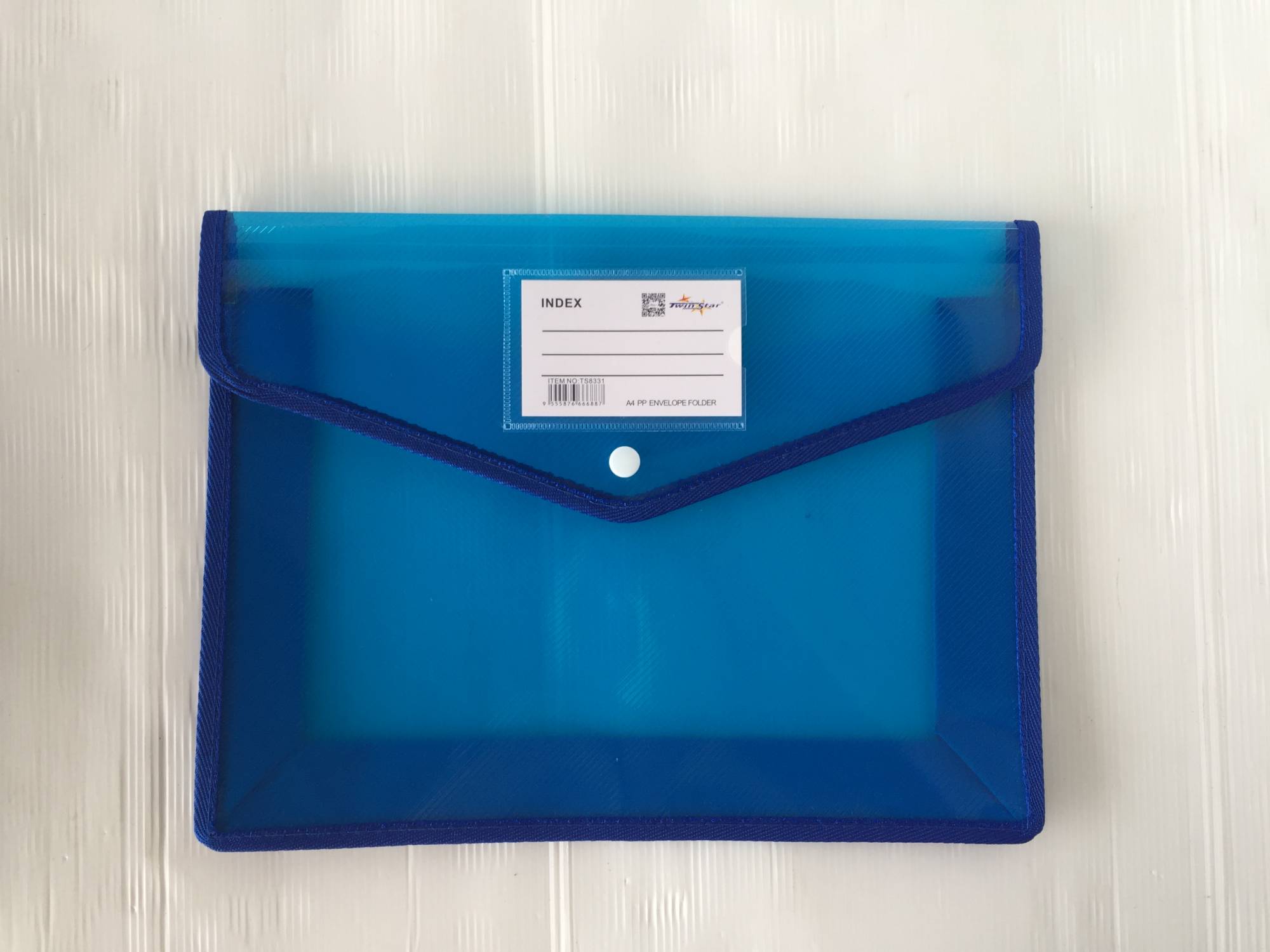 Twin Star PP Envelope Folder [A4 / A5 / F4 Size]