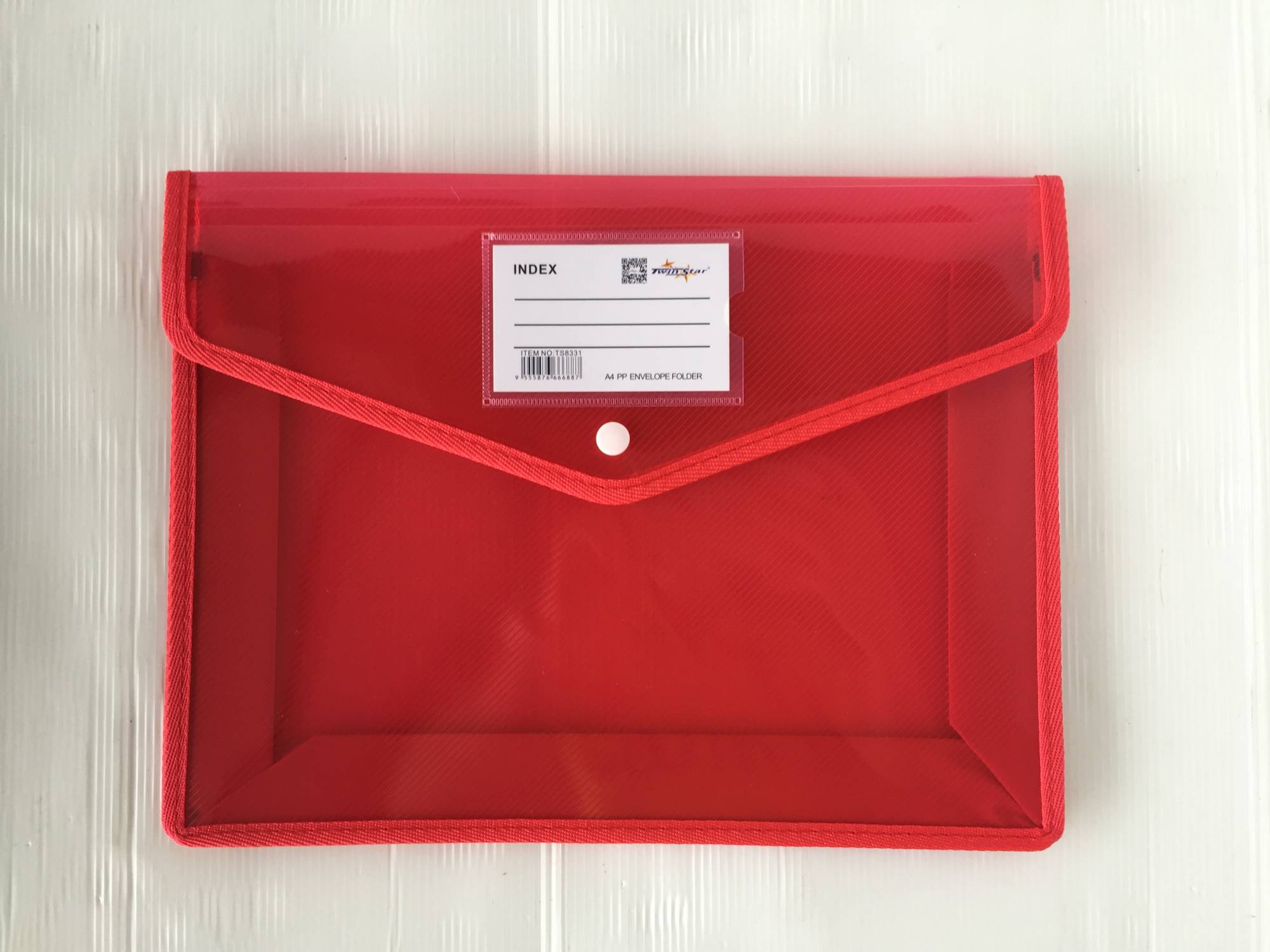 Twin Star PP Envelope Folder [A4 / A5 / F4 Size]