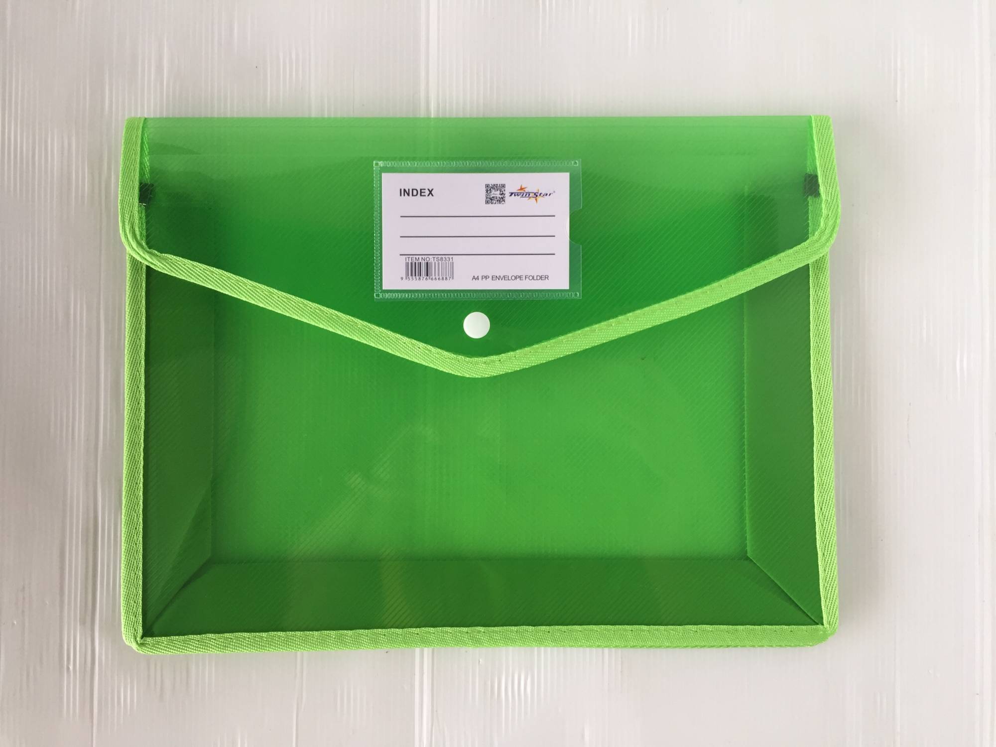 Twin Star PP Envelope Folder [A4 / A5 / F4 Size]