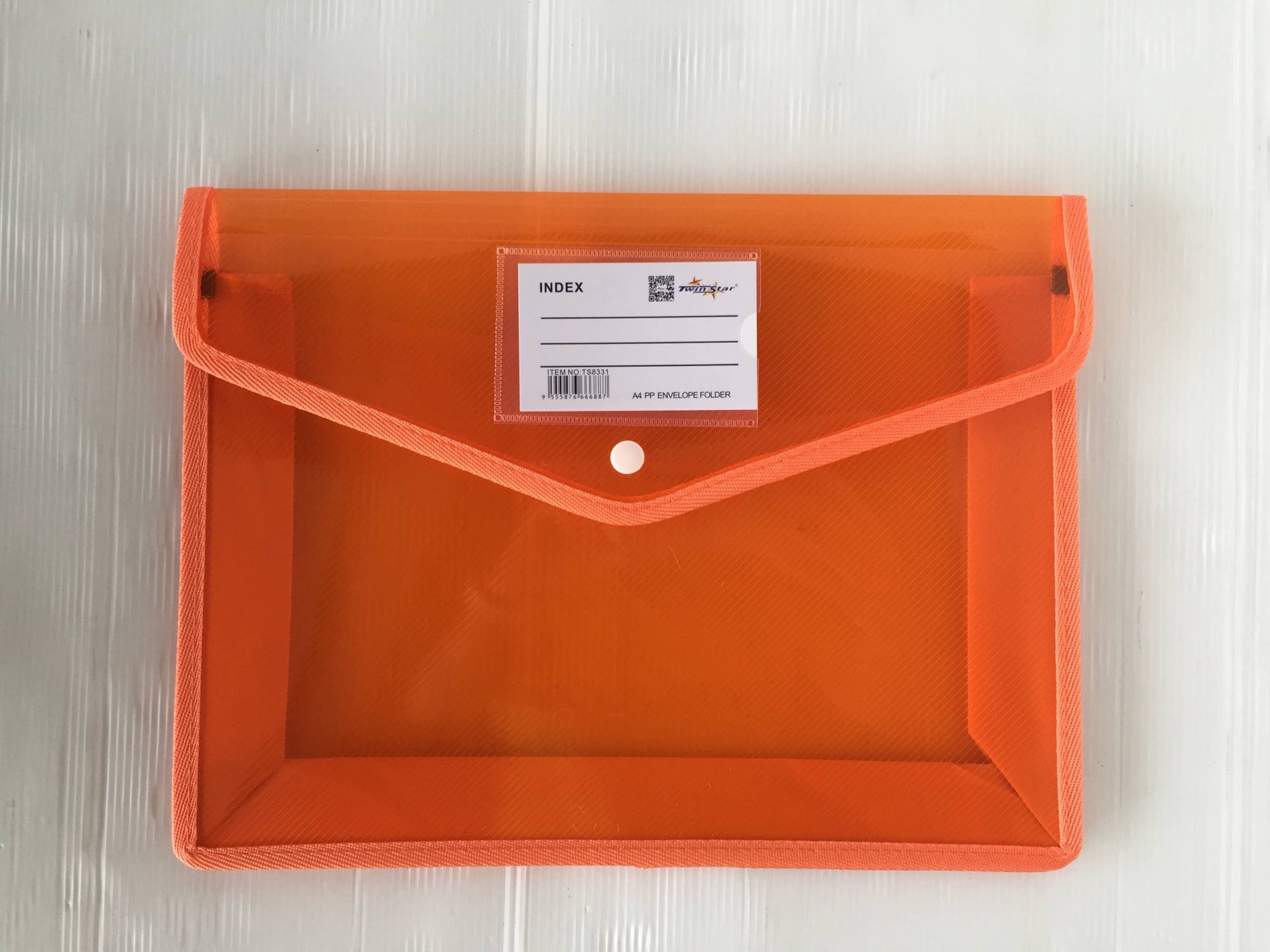 Twin Star PP Envelope Folder [A4 / A5 / F4 Size]