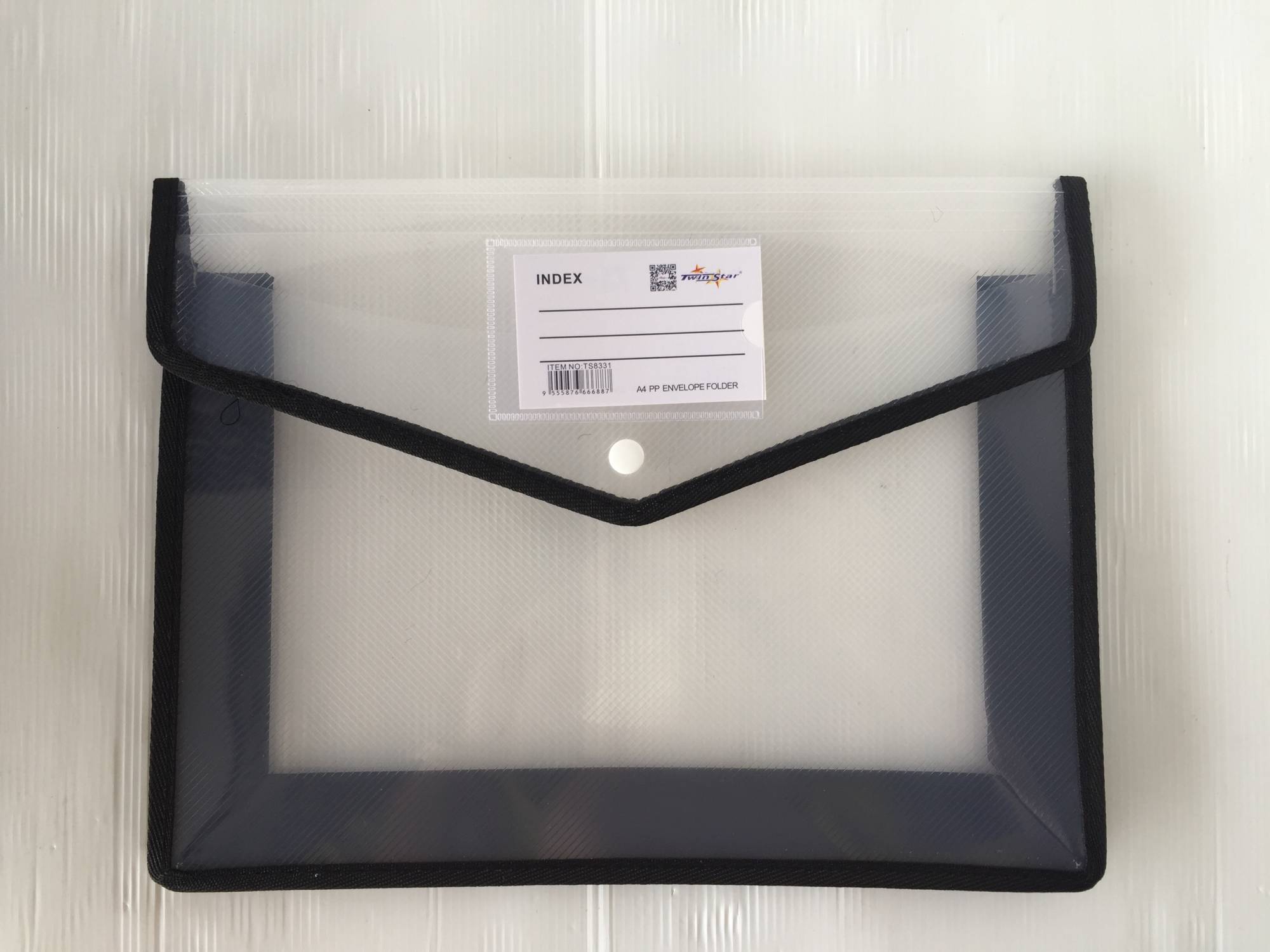 Twin Star PP Envelope Folder [A4 / A5 / F4 Size]