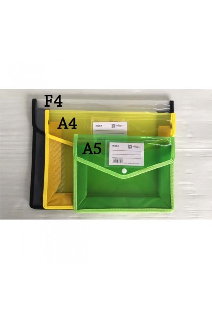 Twin Star PP Envelope Folder [A4 / A5 / F4 Size]