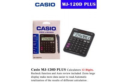 Casio MJ-120D PLUS Calculator