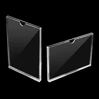 Twin Star A4 Size Acrylic Card Slot Display (Vertical / Horizontal)