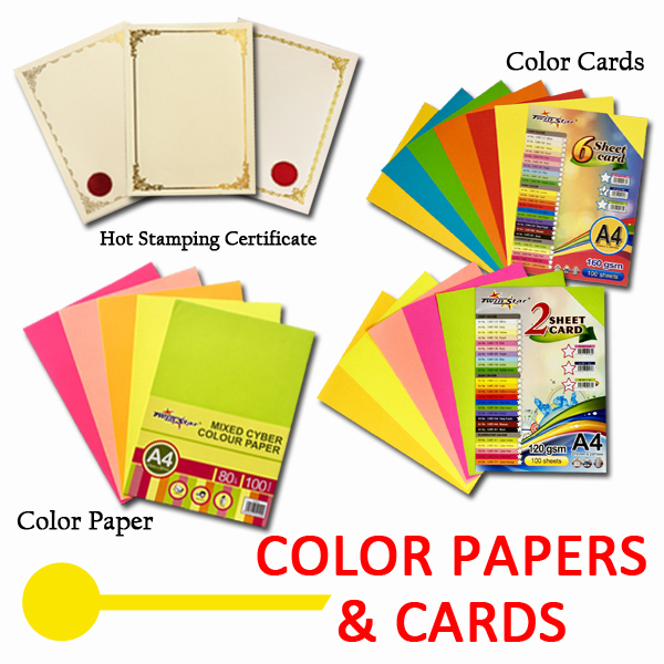 COLOR PAPERS & CARDS